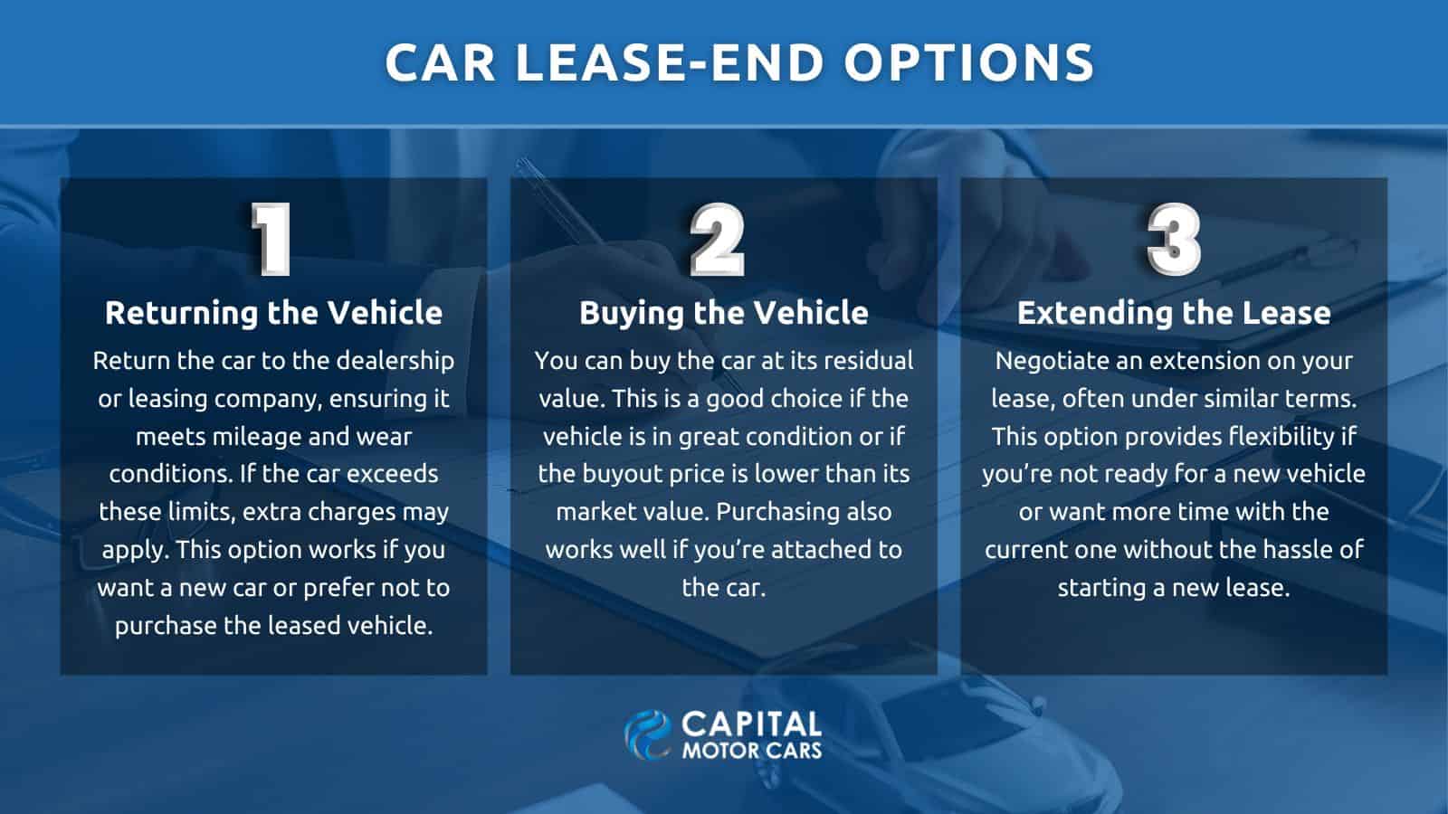 Car Lease End: Options, Procedures & Key Considerations